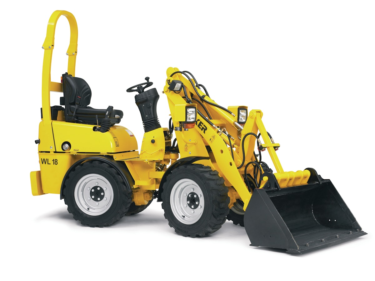 WL 18 Compact Wheel Loader From: Wacker Neuson America Corporation ...