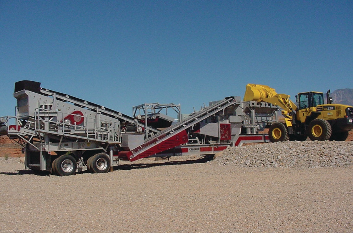 Complete Aggregate Crushing Systems From: Crusher Rental & Sales, Inc ...