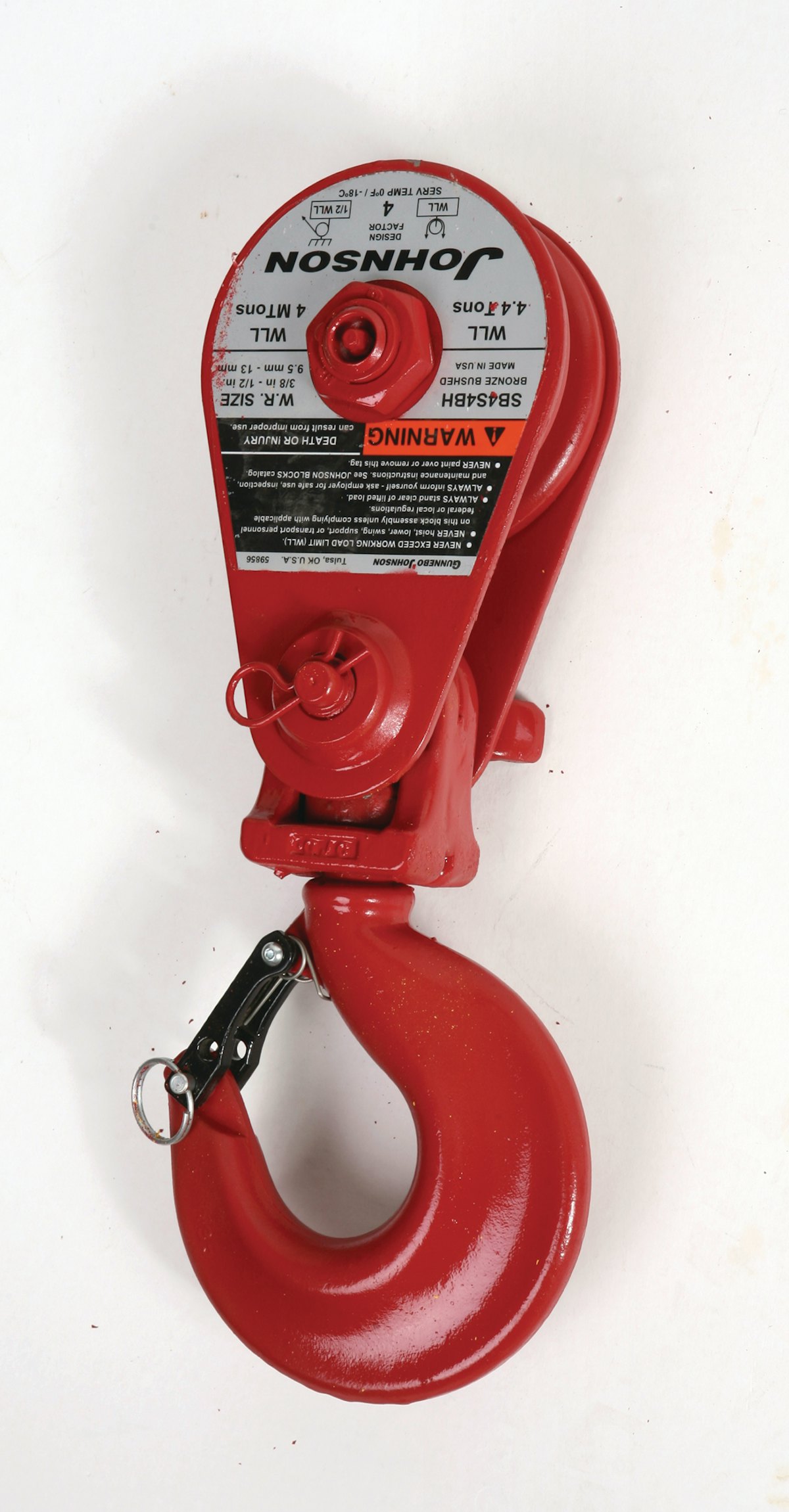 Snatch Blocks From: Gunnebo Johnson Corporation | For Construction Pros