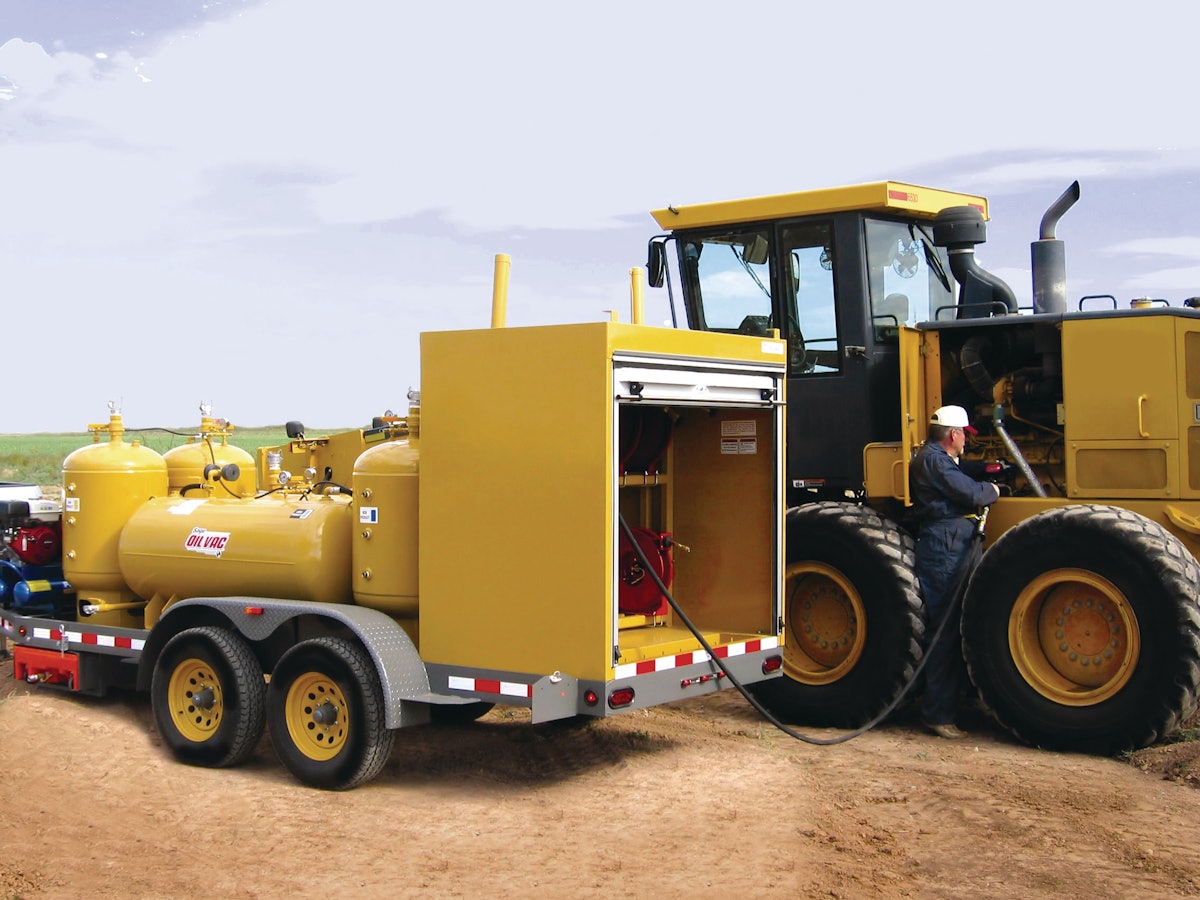 11126 Lube Trailer From: Sage Oil Vac | For Construction Pros