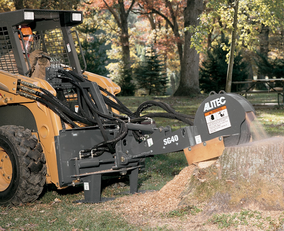 Alitec SB-Series Stump Grinder From: Wain-Roy | For Construction Pros