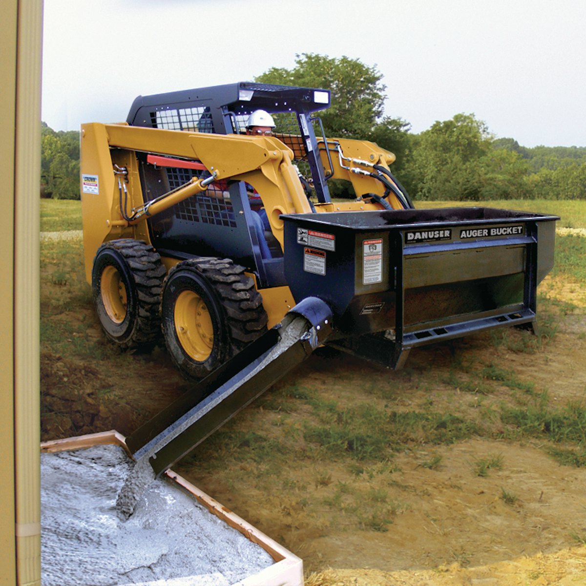 Auger Bucket From: Danuser | For Construction Pros