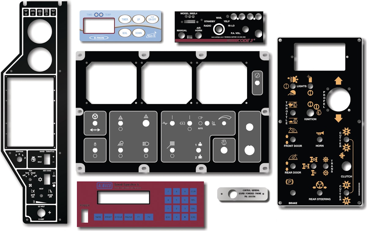 Control Panels and Overlays From: U.S. Nameplate Company | For ...