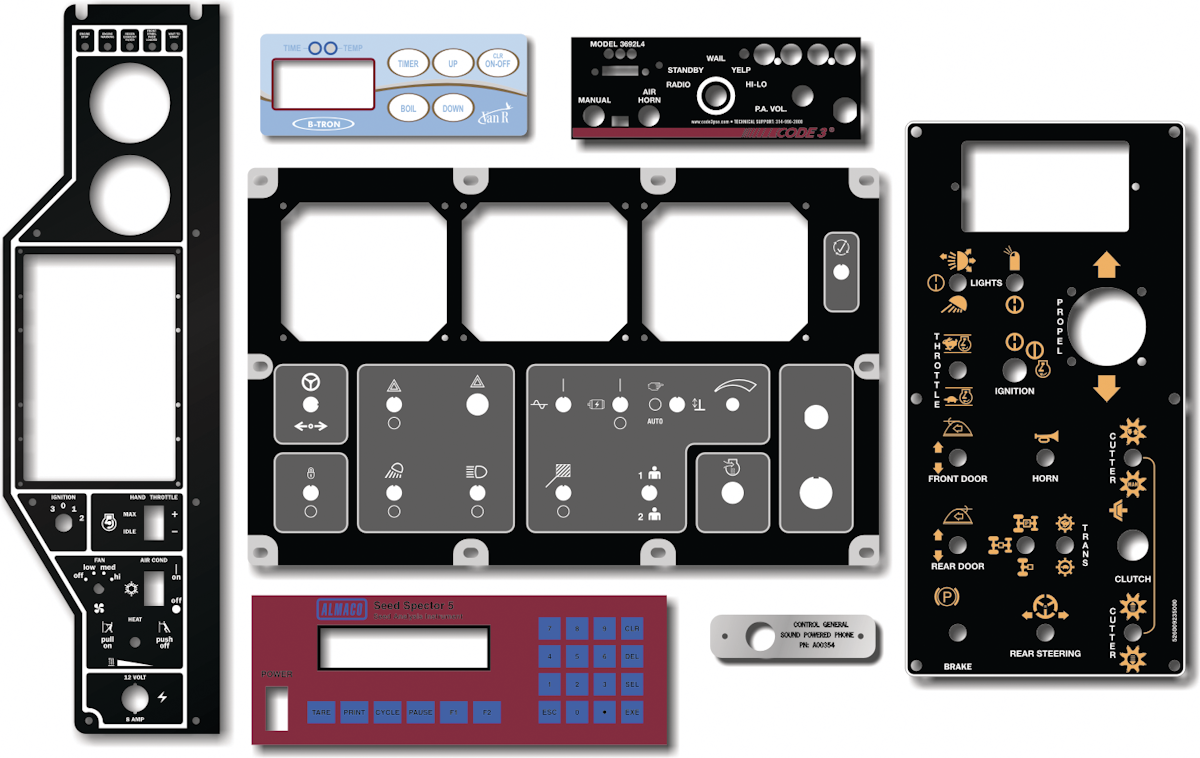 Control Panels and Overlays From: U.S. Nameplate Company | For ...