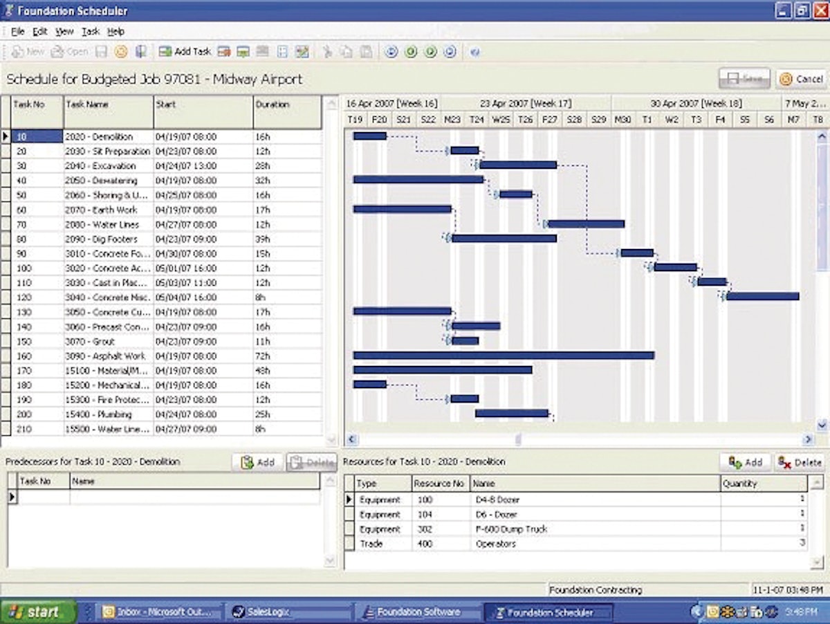 Foundation for Windows Scheduling From: Foundation Software LLC | For ...
