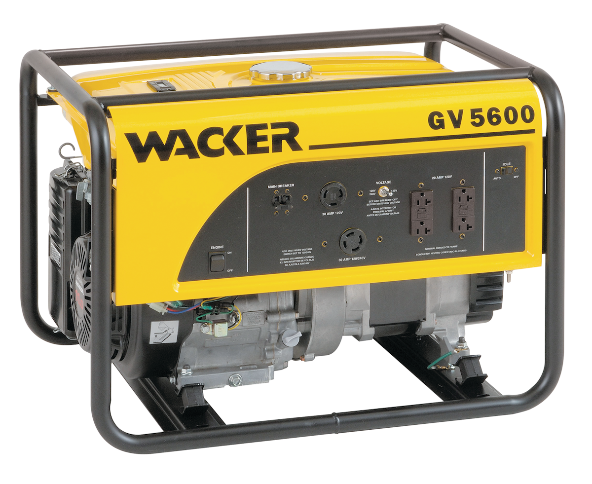 GV Generator Series From: Wacker Neuson Corporation | For Construction Pros
