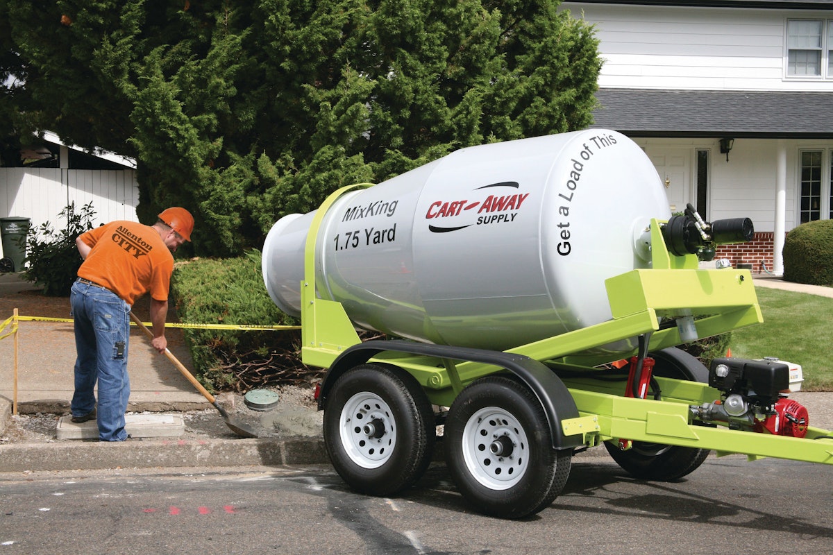 MixKing Concrete Trailer From: Cart-Away Concrete Systems Inc. | For ...