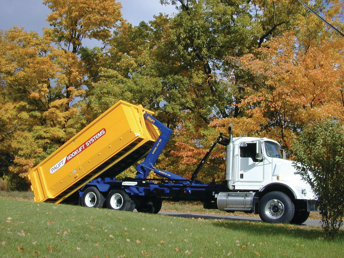 Palift Hooklift From: Palfinger North America Group | For Construction Pros