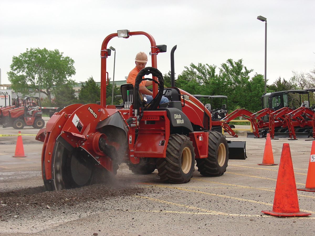 RT55 Tractor From: Ditch Witch | For Construction Pros