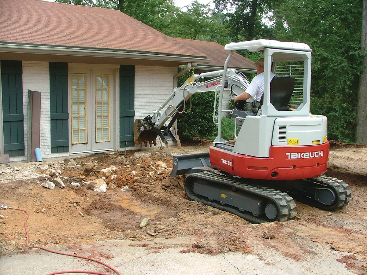 TB138FR Excavator From: Takeuchi-US | For Construction Pros