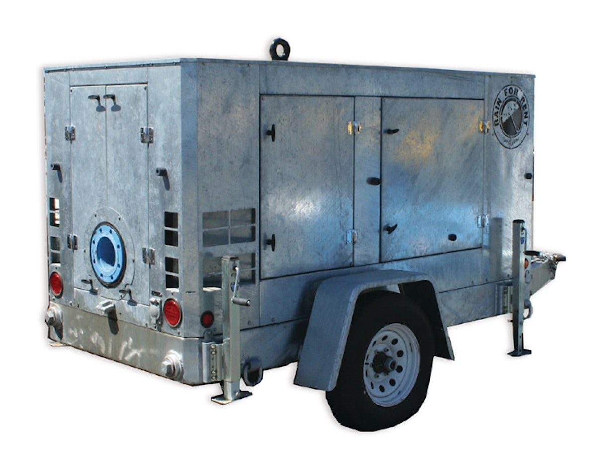 SA DV-150i Portable Pumping Unit From: Rain For Rent | For Construction ...