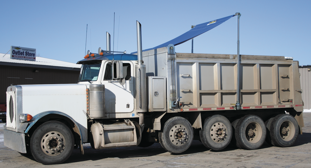 UltraSteel Arm Tarp System From: Shur-Co LLC | For Construction Pros