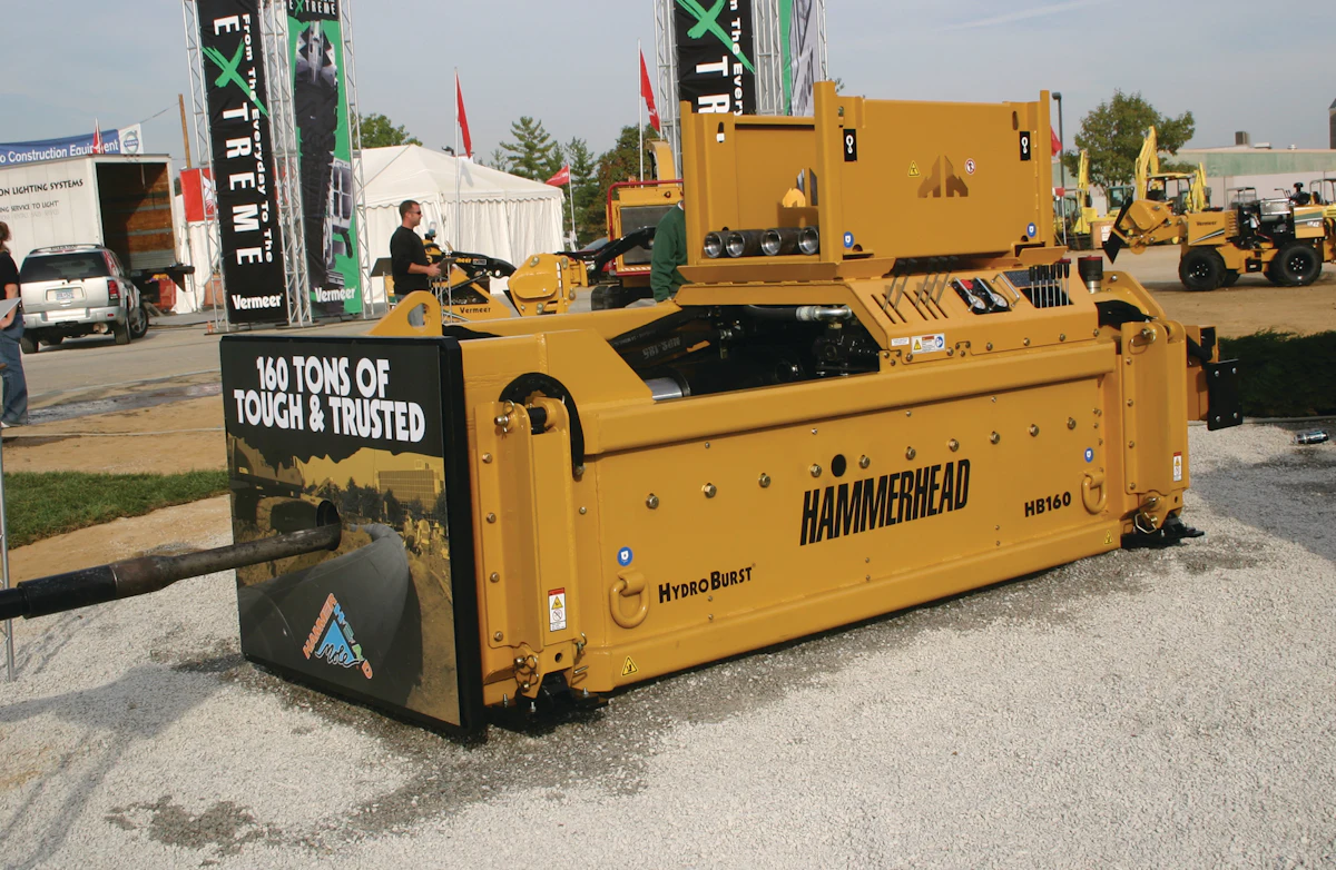 Hydroburst HB175 From: HammerHead Trenchless | For Construction Pros