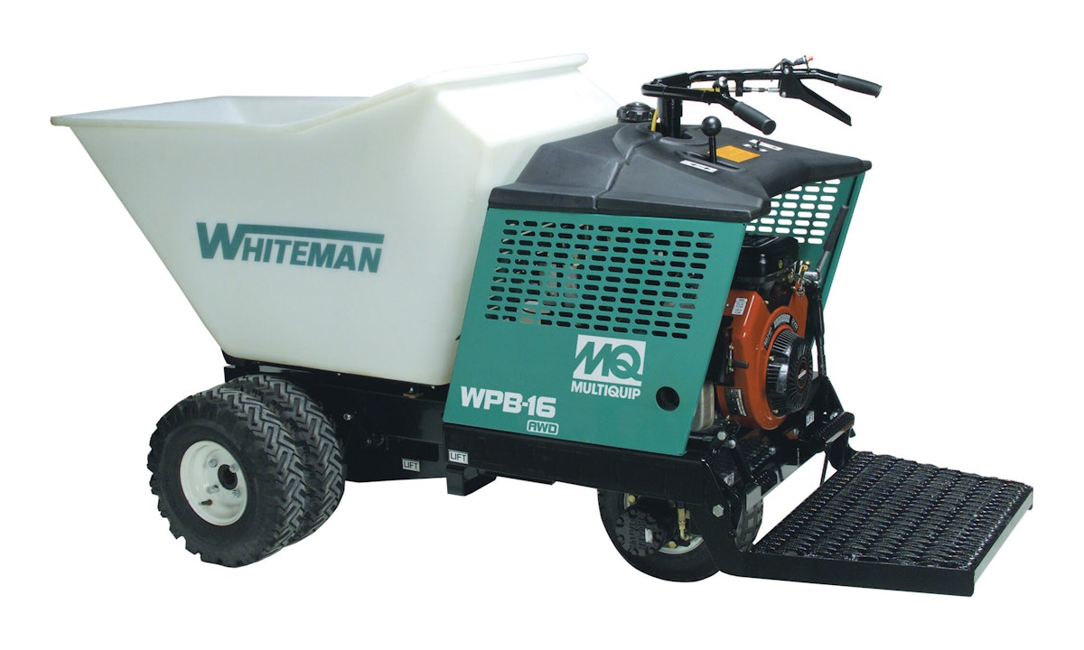 WBH-16 Series Power Buggies From: Multiquip Inc. | For Construction Pros