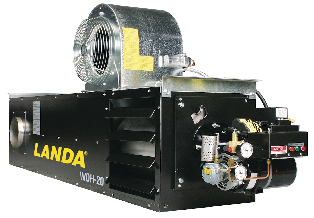 Landa Waste Oil Heaters From: C-Tech Industries | For Construction Pros