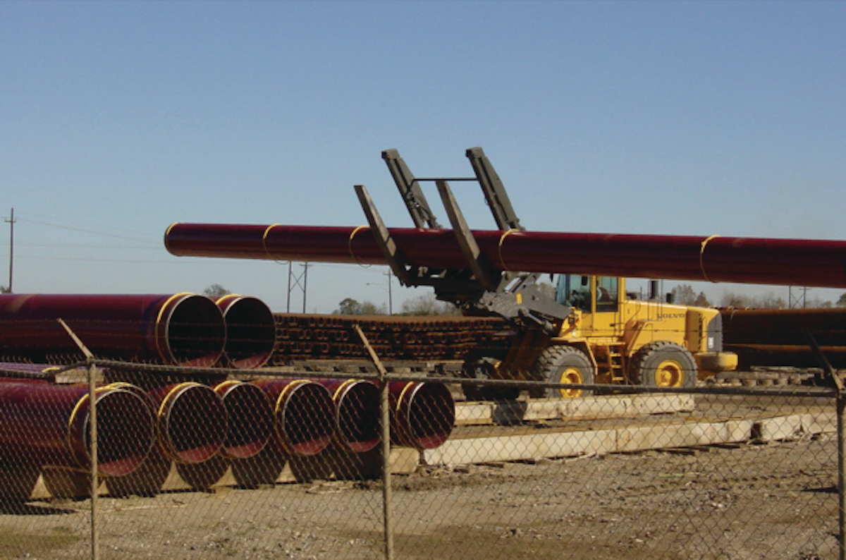 Pipe Grapple Forks From: ACS Industries Inc. | For Construction Pros