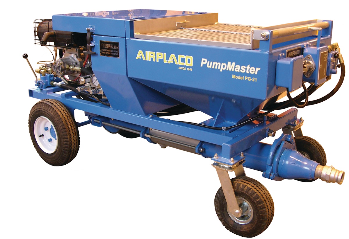 PumpMaster PG-21 From: Airplaco Equipment | For Construction Pros