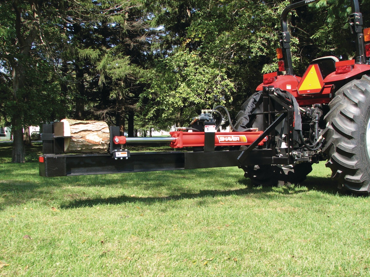 SL-2036 Log Splitter From: Shaver Mfg. Co. | For Construction Pros