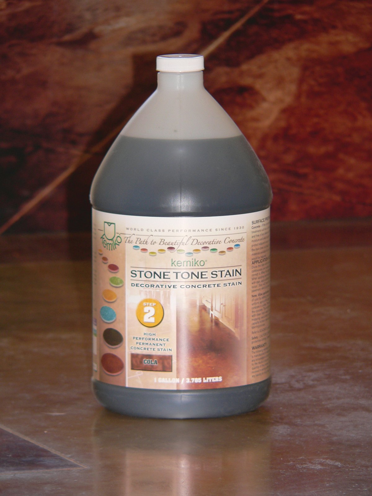 Stone Tone Stain From: Epmar Corporation | For Construction Pros