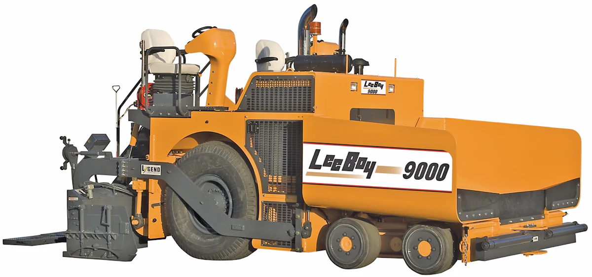 9000 Rubber Tire Paver From: LeeBoy | For Construction Pros
