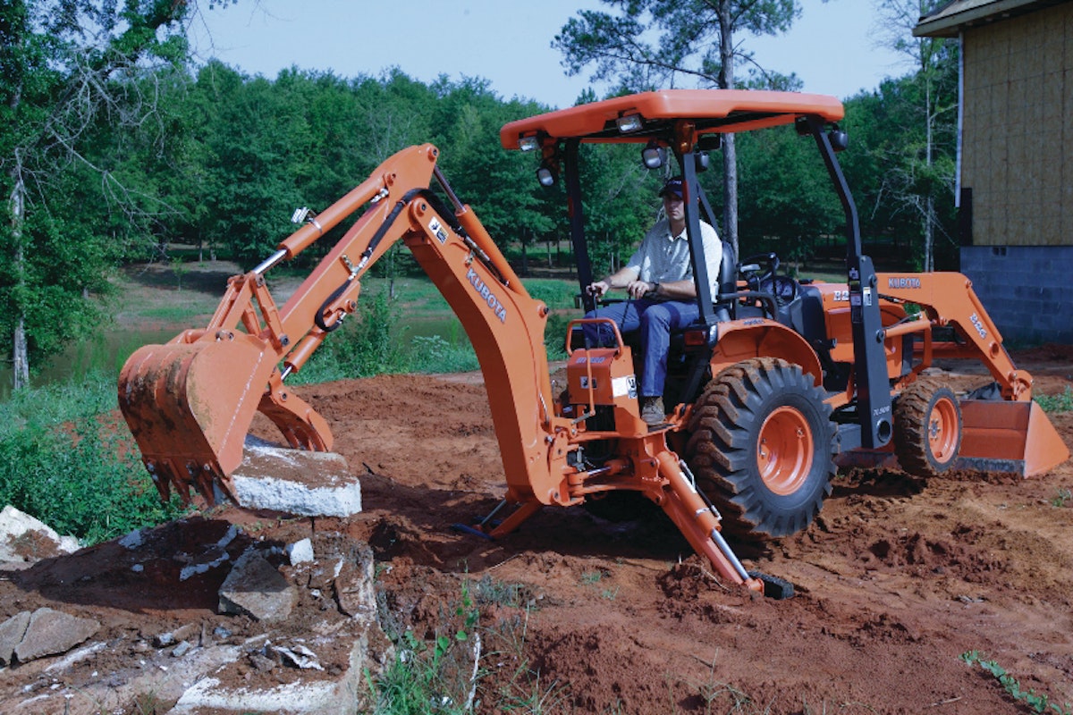 B26 Tractor Loader Backhoe From: Kubota Tractor Corp. | For ...