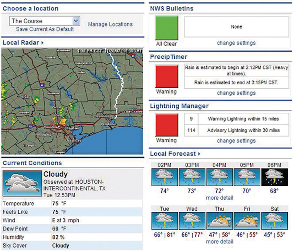 MxVision WeatherSentry Online Professional Edition From: DTN ...