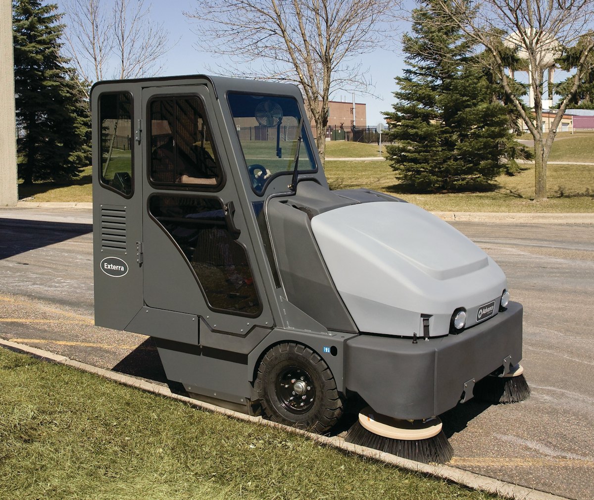 Advance Exterra Rider Sweeper From: Advance | For Construction Pros