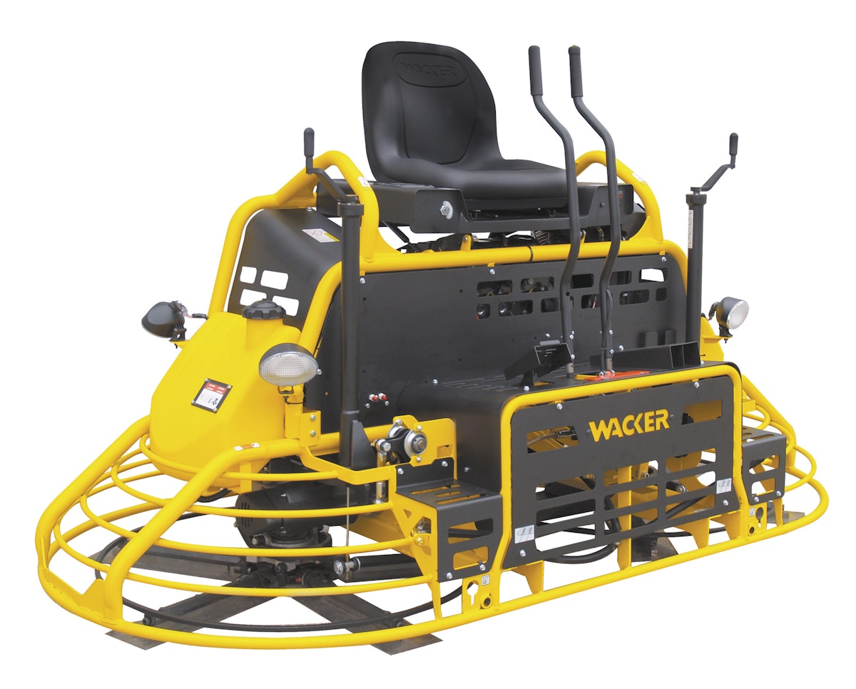 CRT 48 Ride-on Trowel Series From: Wacker Neuson America Corporation ...