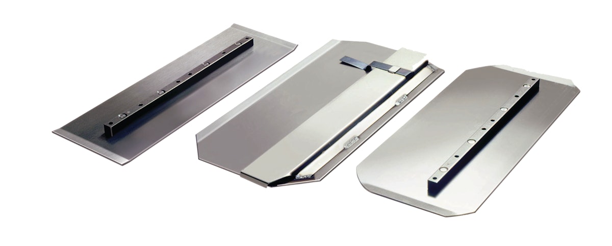 Float Pans ' Troweler Blades From: Kraft Tool Co. | For Construction Pros