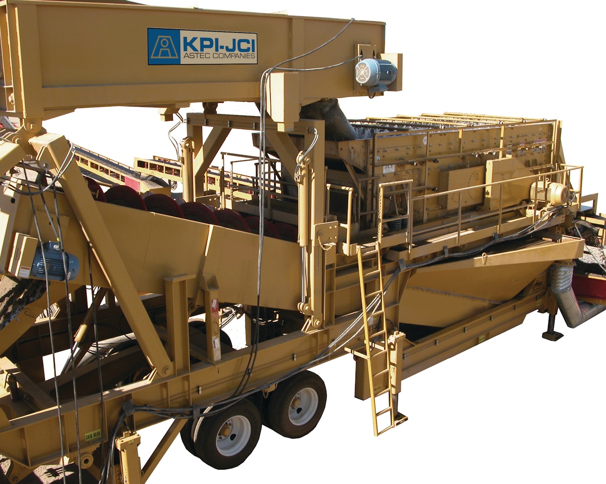 1830PHB Scrubbing, Screening ' Washing Plant From: KPI-JCI - Astec ...