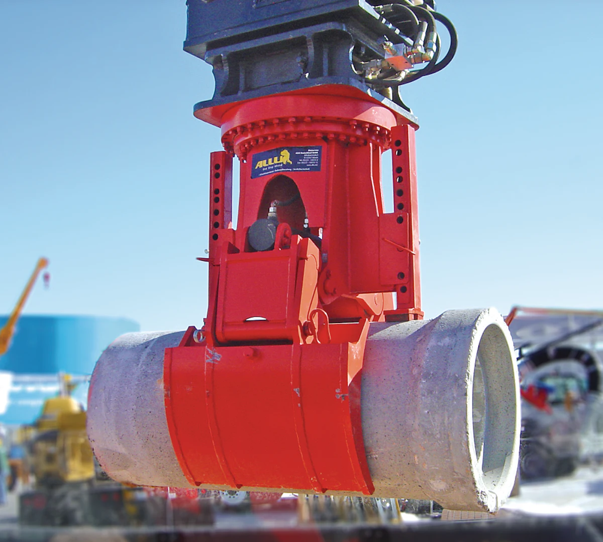 Pipe Grap PG 45 From: ALLU Group | For Construction Pros
