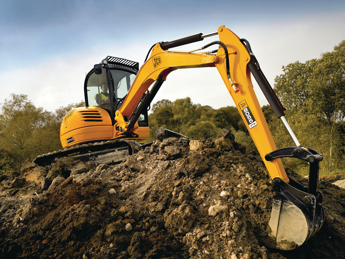 8020 and 8055 Mini-excavators From: JCB Americas | For Construction Pros