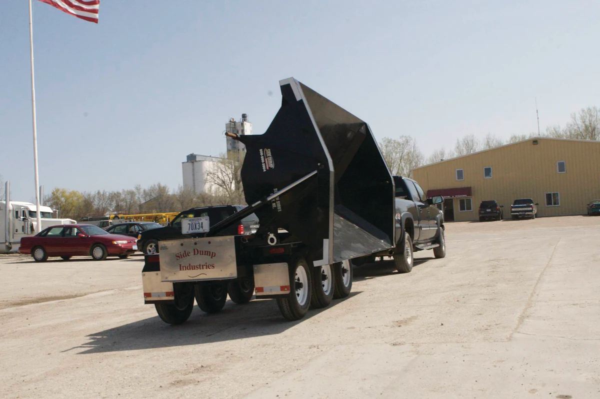 Contractors Series Side Dump Trailer From: Side Dump Industries | For ...