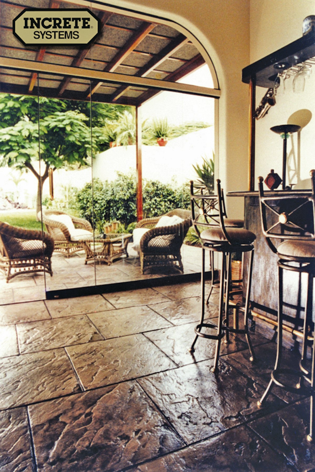 Thin-Crete Vertical Stamped Overlay System From: Increte Systems | For ...