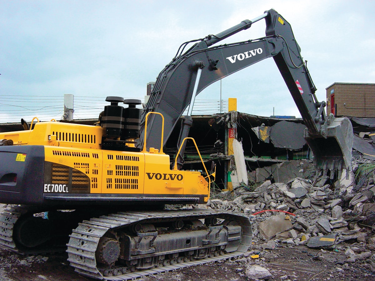 Standard Demolition Excavators From: Volvo Construction Equipment | For ...