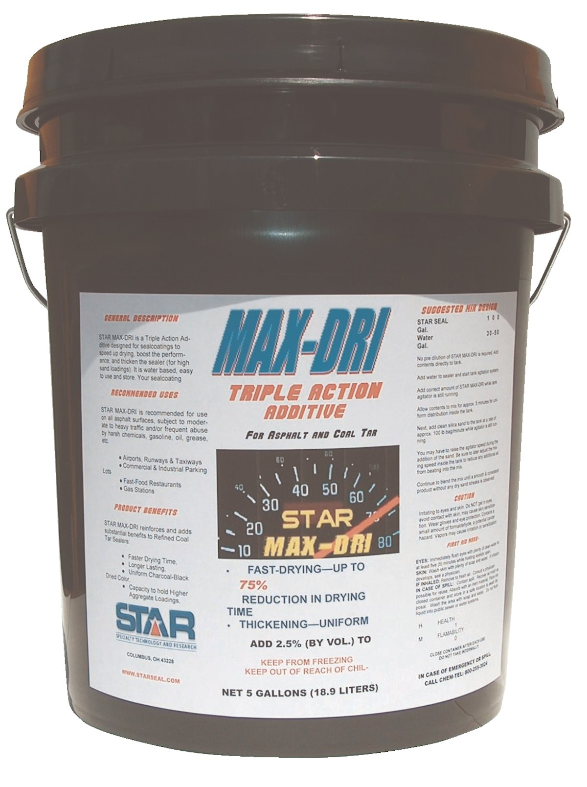 Max-Dri Sealcoating Additive From: Star Inc. | For Construction Pros