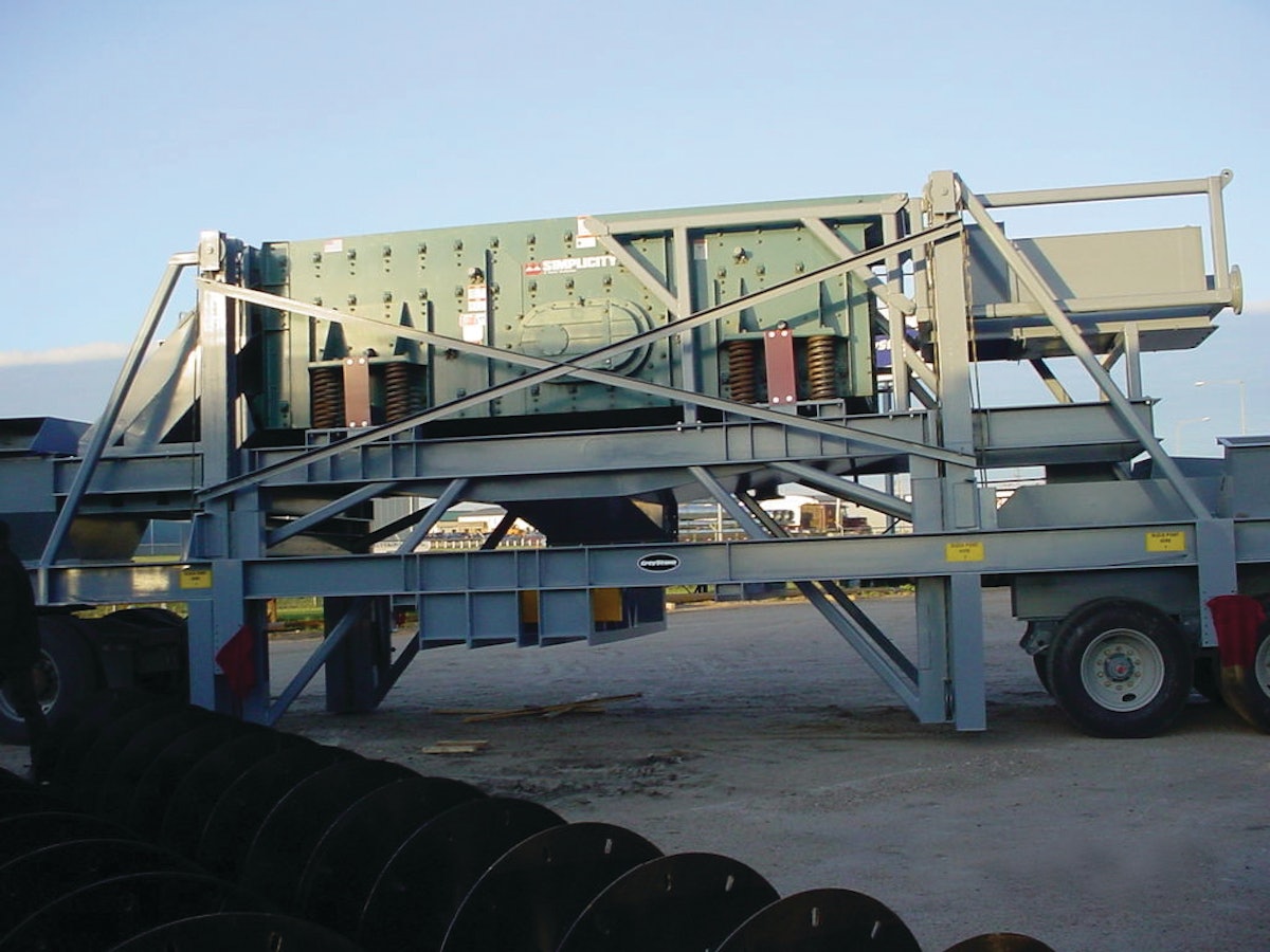 Self-Erecting Screen Tower From: GreyStone Inc. | For Construction Pros