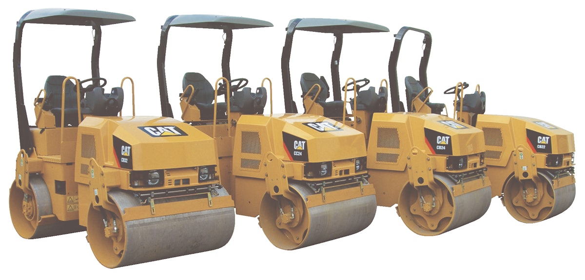 CB22, CB24, CB32, CC24 Utility Asphalt Compactors From: Caterpillar ...
