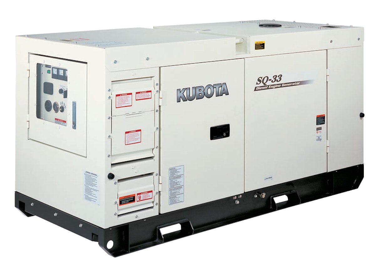 Diesel Generators From: Kubota Engine America Corp. | For Construction Pros