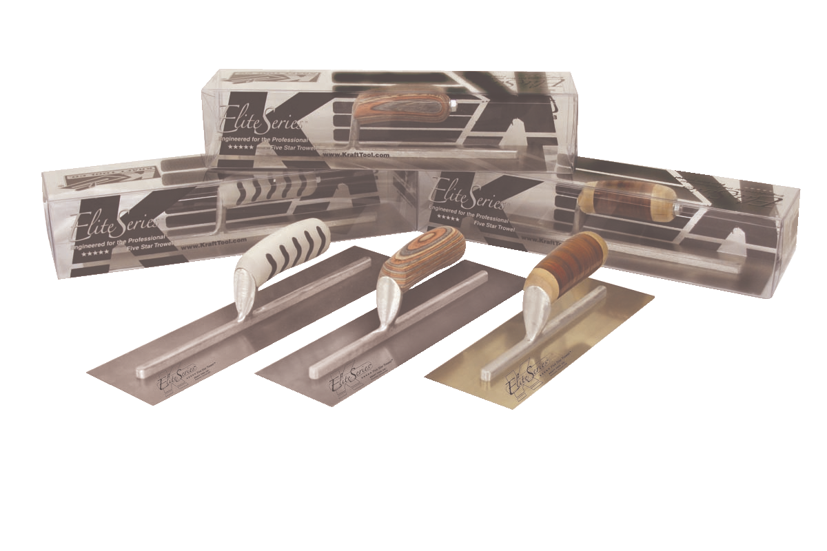 Elite Series Five Star Trowel From: Kraft Tool Co. | For Construction Pros