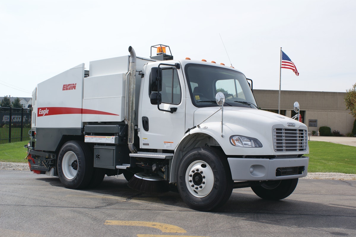 Freightliner M2 Chassis for Eagle From: Elgin Sweeper Company ...