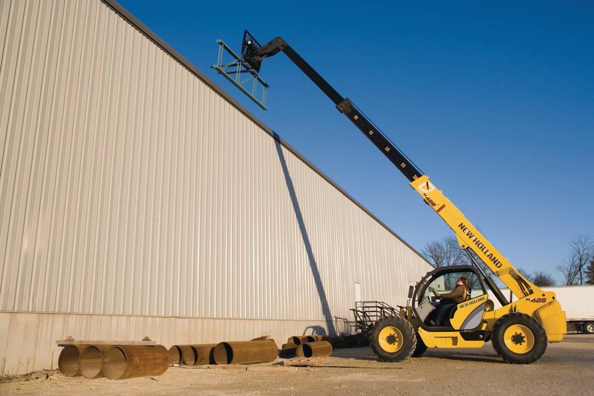 M Series Telehandlers From: New Holland Construction - CNH | For ...