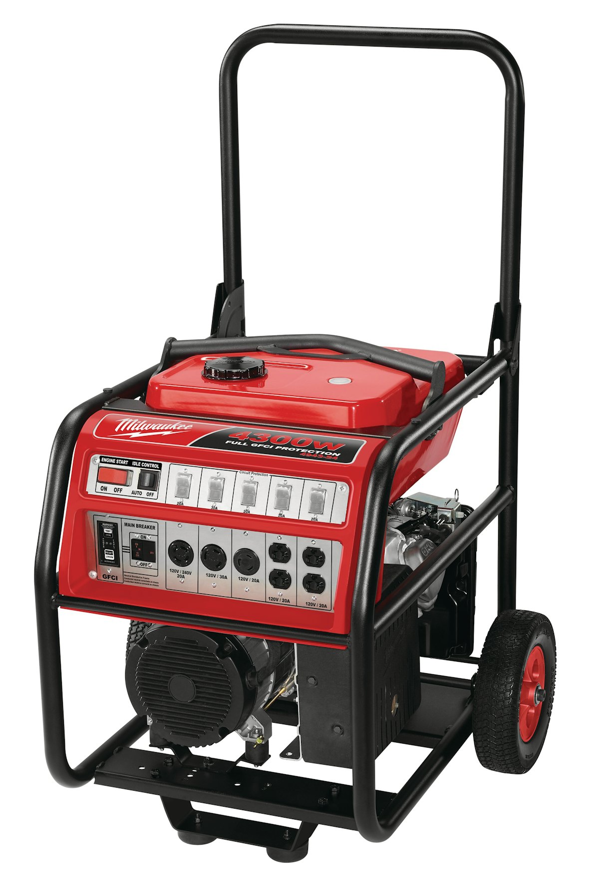 Gas powered Generators From Milwaukee Tool Corp. For Construction Pros