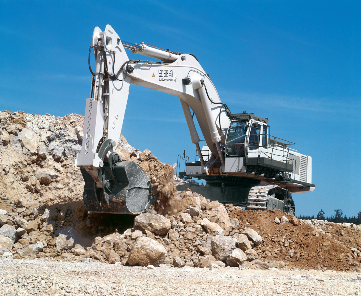 R 984 C Litronic Excavator From: Liebherr USA, Co. (formerly Liebherr ...