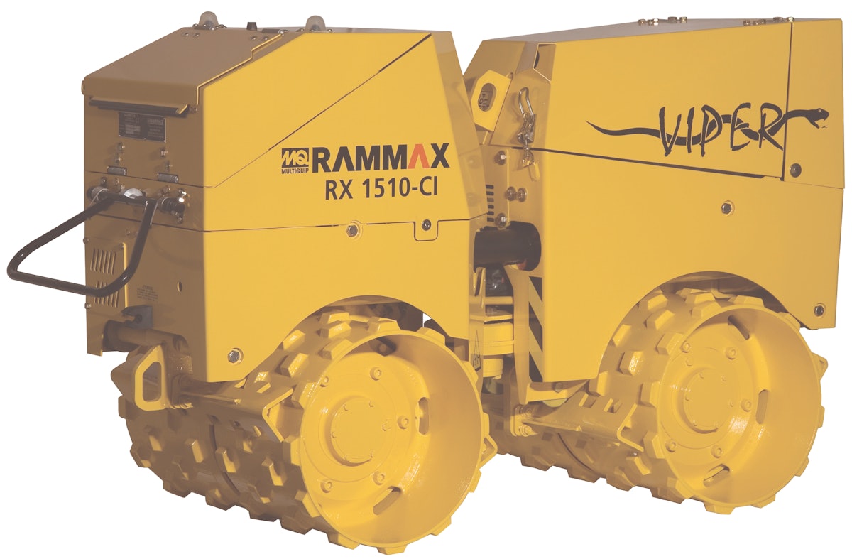 Rammax Viper Trench Roller From: Multiquip Inc. | For Construction Pros