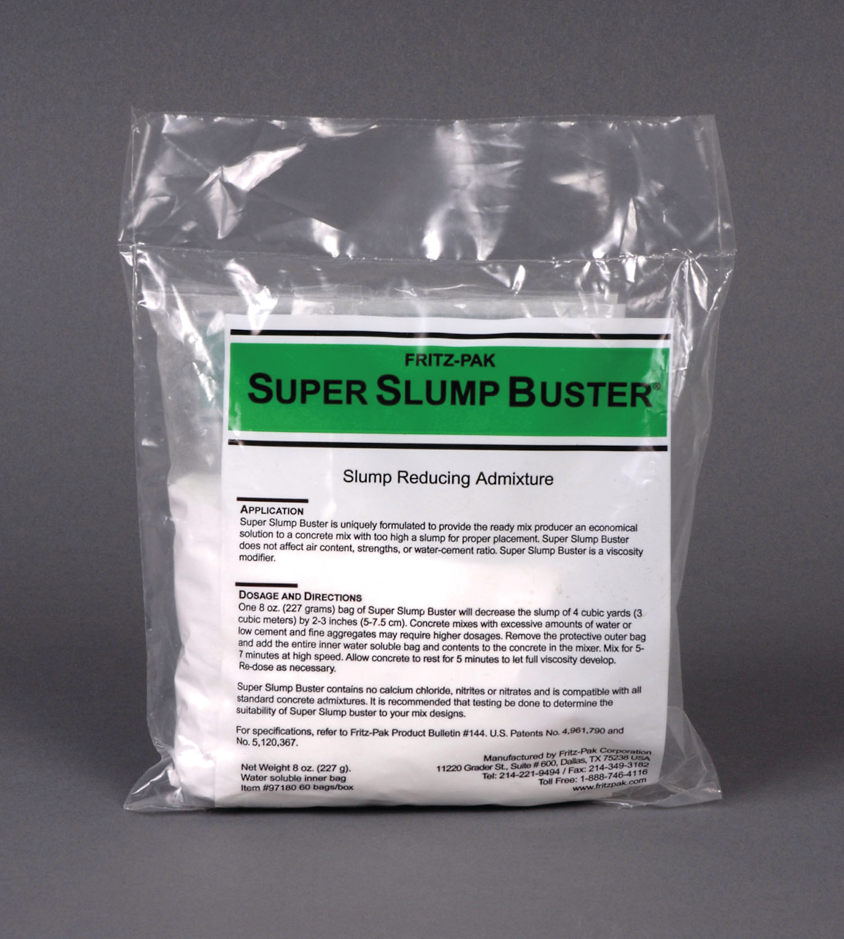 Super Slump Buster From: Fritz-Pak Concrete | For Construction Pros