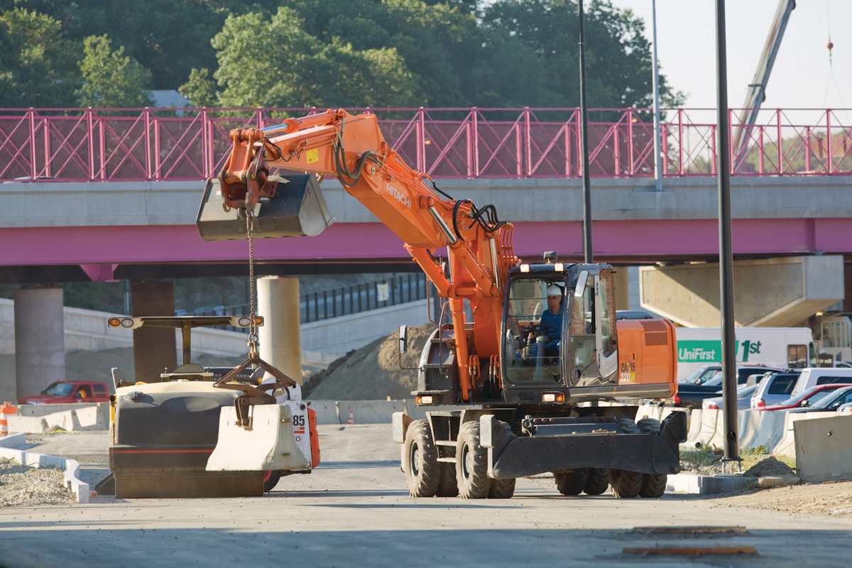 Zaxis 220W-3 Wheeled Excavator From: Hitachi Construction Machinery ...