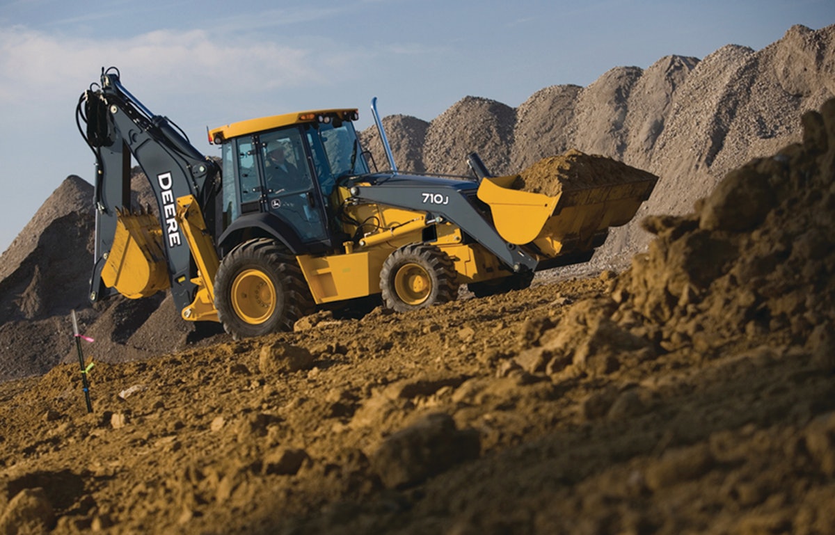 710J Backhoe From: John Deere | For Construction Pros
