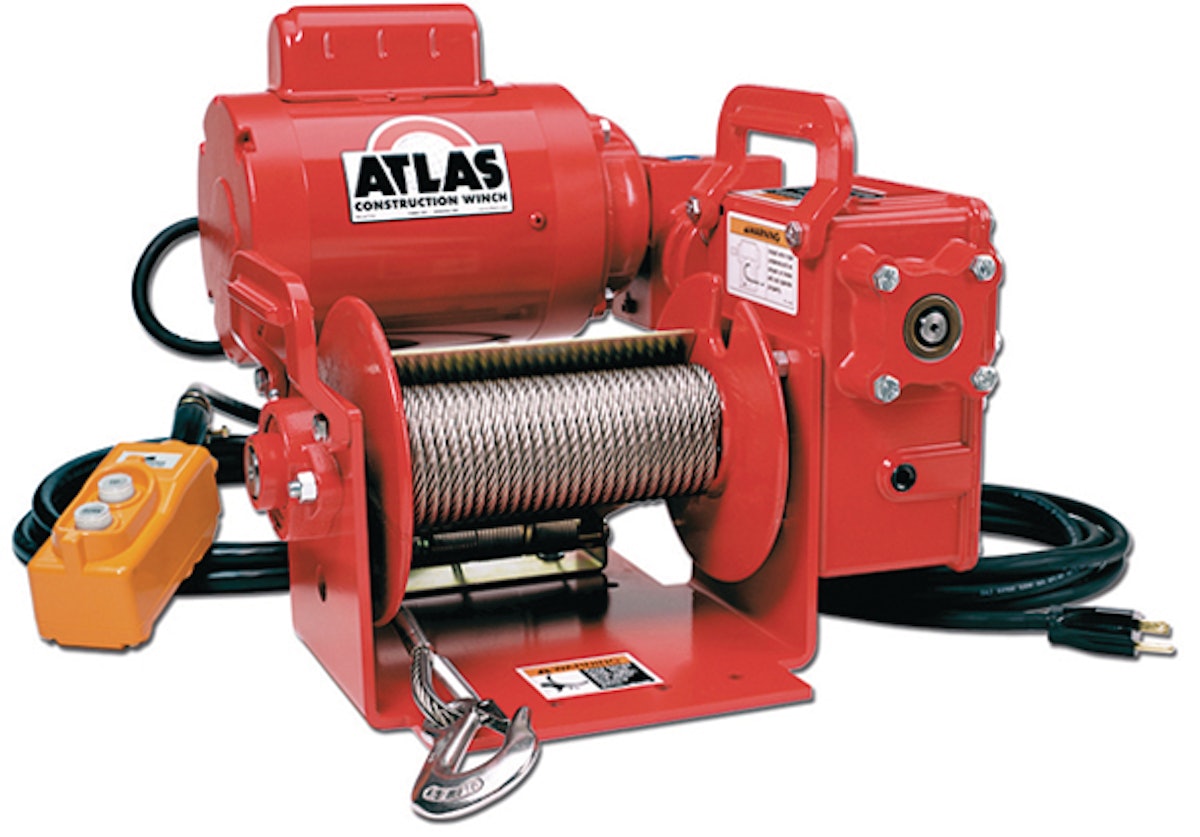 Series 4WP2T8 Atlas Winch From: Thern Inc. | For Construction Pros