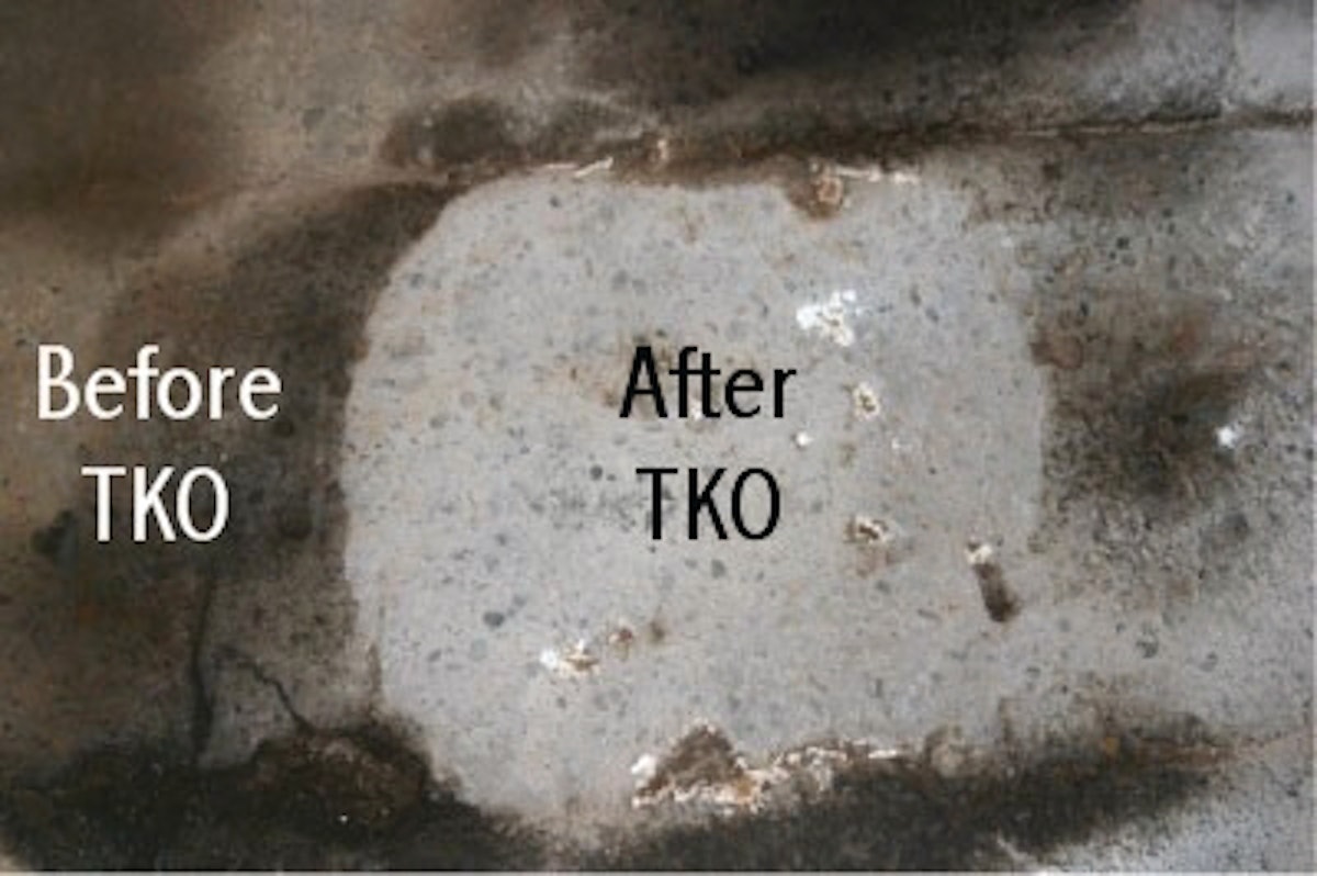 TKO Oil Stain Remover From: Emulso Corporation | For Construction Pros